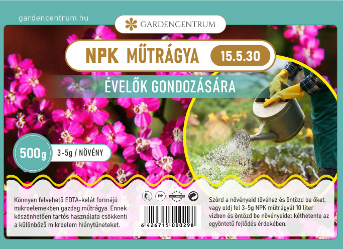 Évelő növények műtrágya - Gardencentrum.hu webáruház